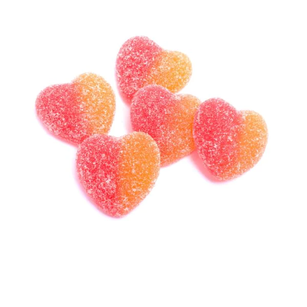 Jujube cœur à la pêche | Bonbon chez soi | Confiserie | Bonbons ...